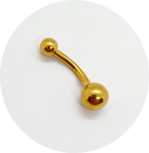 Banana Bell Básico PVD Gold | Revolution Piercings